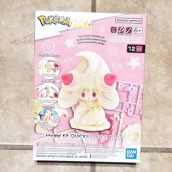 Pokemon | Toys | Bandai Pokemon 2 Alcremie Model Kit 17 Parts | Poshmark